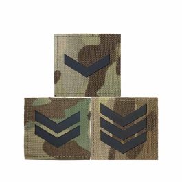 British Army Rank Patches – Black on MTP – Lance Corporal, Corporal ...